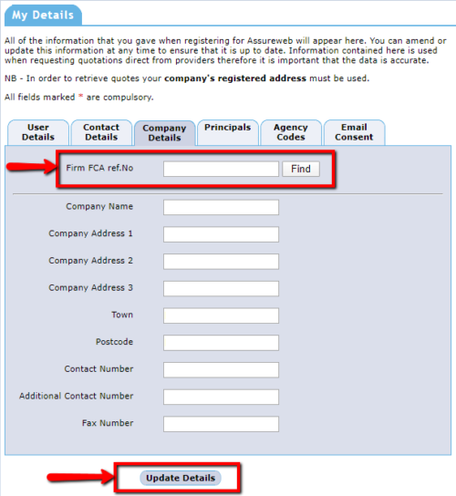 How Do I Update My FCA Number on My Account? – iPipeline Customer Portal
